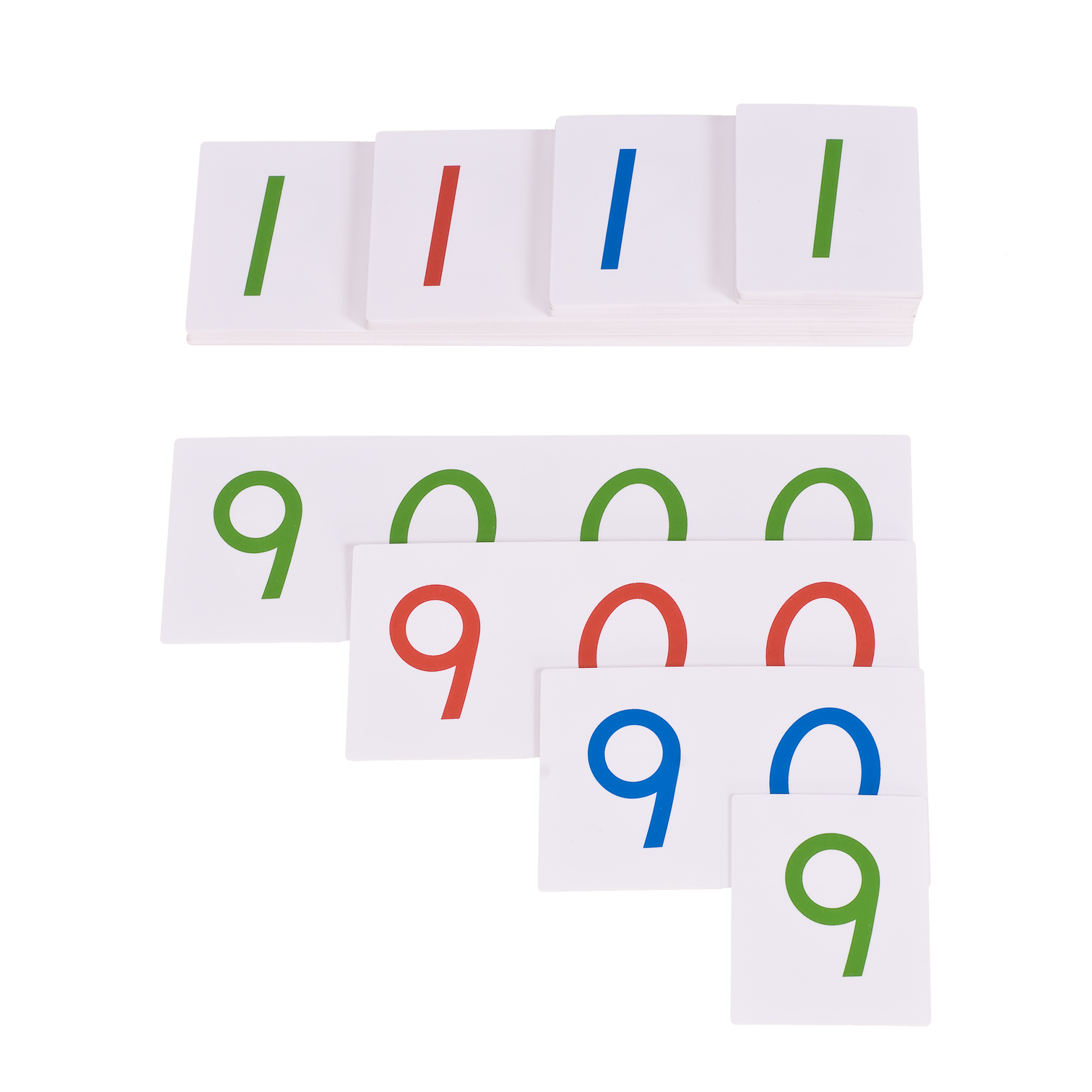 Large Number Cards (1-9000) – Montessori Outlet, Inc.