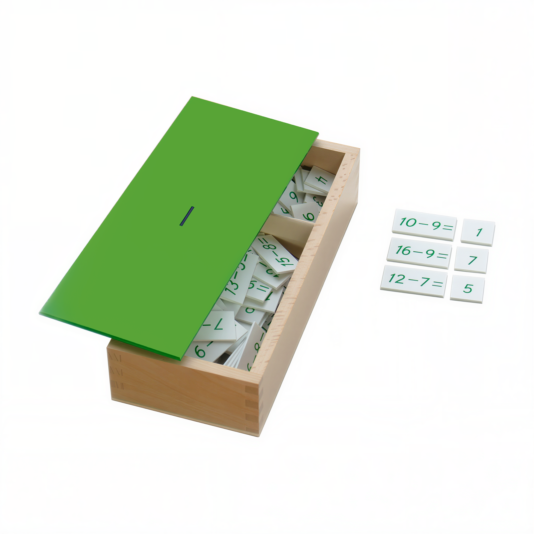 Subtraction Equations and Differences Box – Montessori Outlet, Inc.