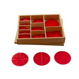 Cut-Out Labeled Fraction Circles