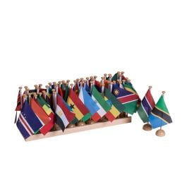 Africa Flag Stands